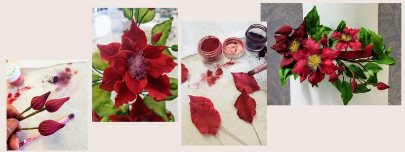 Sugar Flowers - Silverleaf Cake Company - Northamptonshire